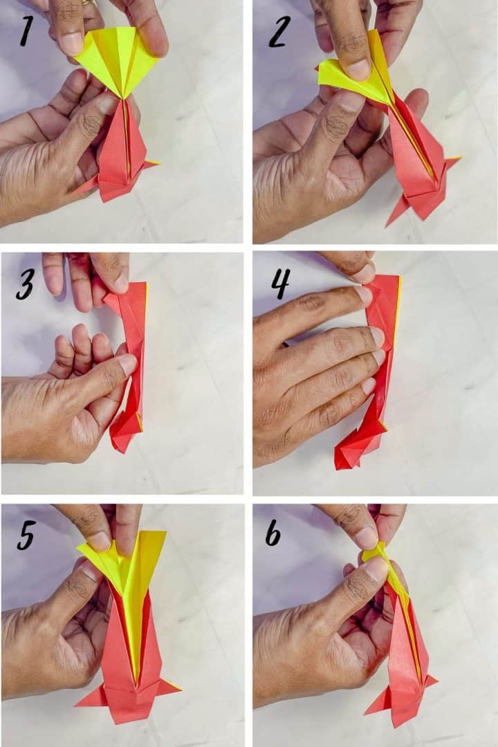 Origami Koi Fish - How to Make | The Pink Craft Box