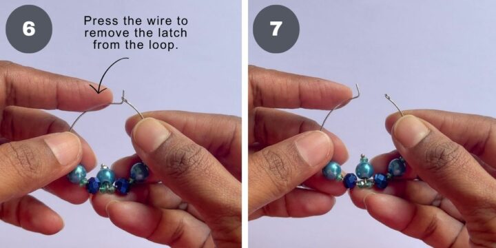 How To Put On Hoop Earrings and How To Remove Them Securely | The Pink ...
