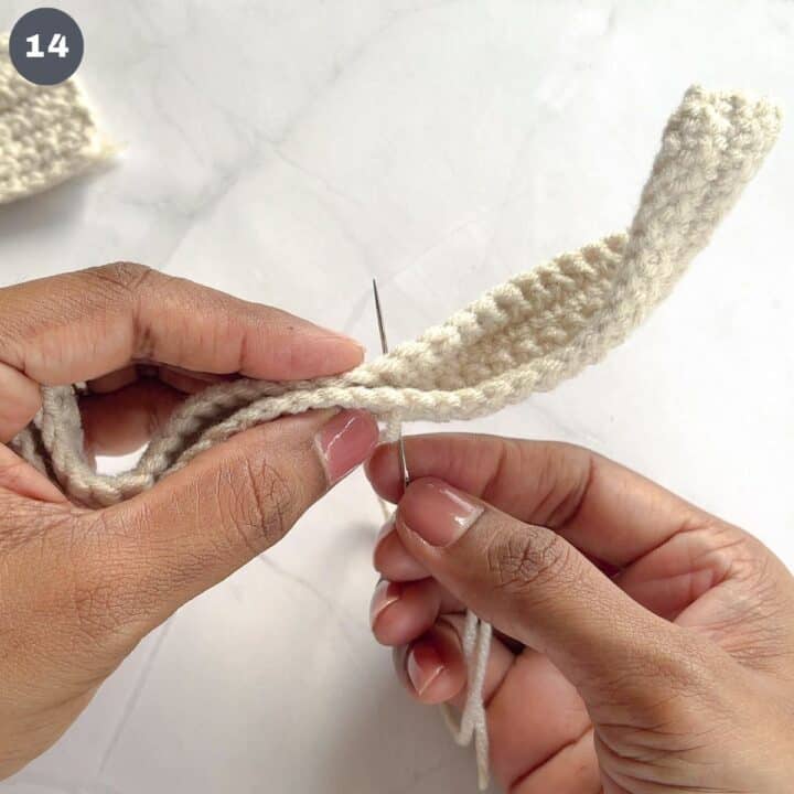 Crochet Bow Pattern (with Tails) | The Pink Craft Box