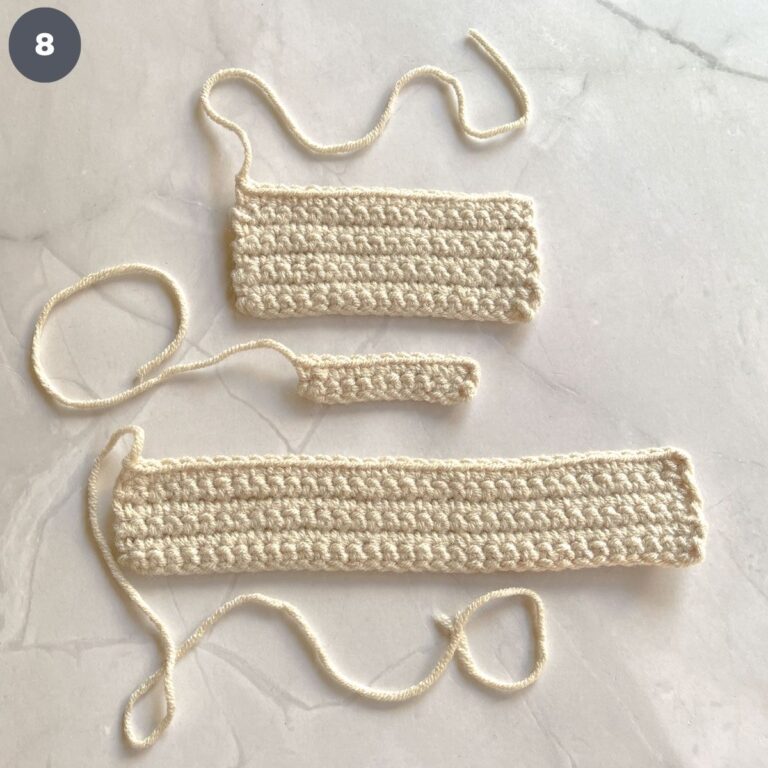 Crochet Bow Pattern (with Tails) | The Pink Craft Box