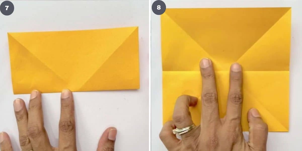 How to Make Origami Diamond (Easy Tutorial) | The Pink Craft Box