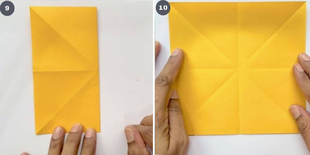 How to Make Origami Diamond (Easy Tutorial) | The Pink Craft Box