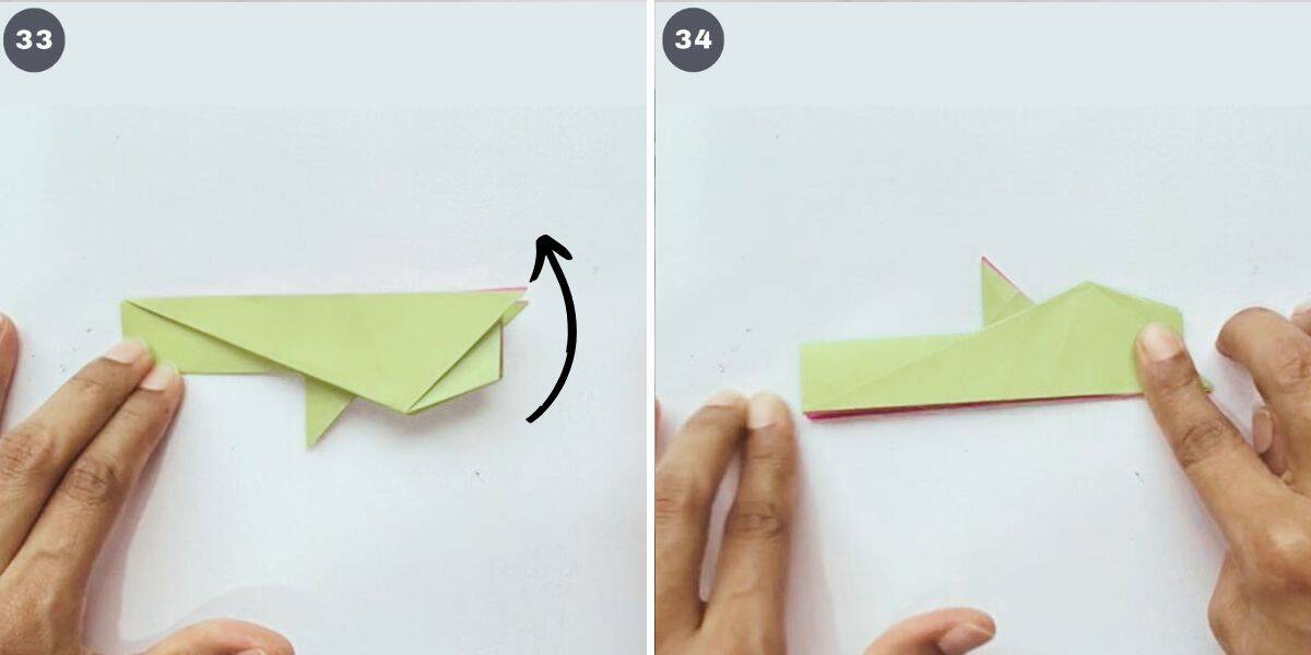 How to Make Origami Shark | The Pink Craft Box