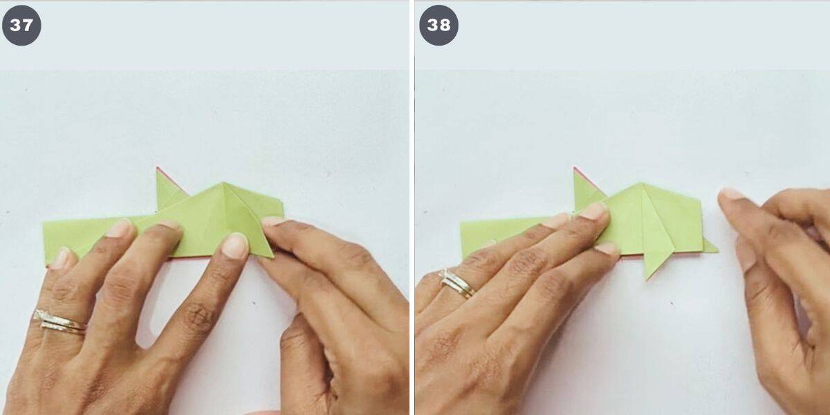 How to Make Origami Shark | The Pink Craft Box