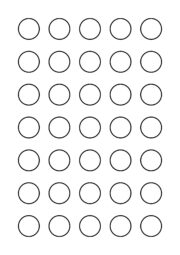 Free Circle Template Printable (12 Different Sizes) | The Pink Craft Box