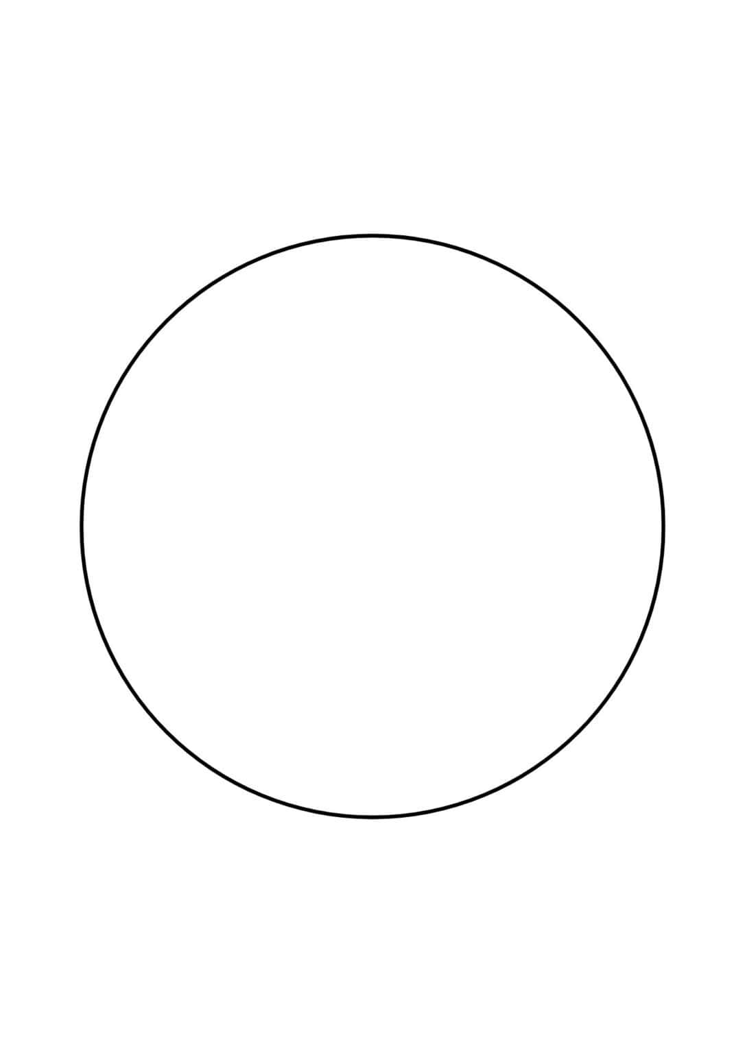 Free Circle Template Printable (12 Different Sizes) | The Pink Craft Box