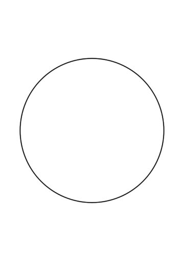 Free Circle Template Printable (12 Different Sizes) | The Pink Craft Box