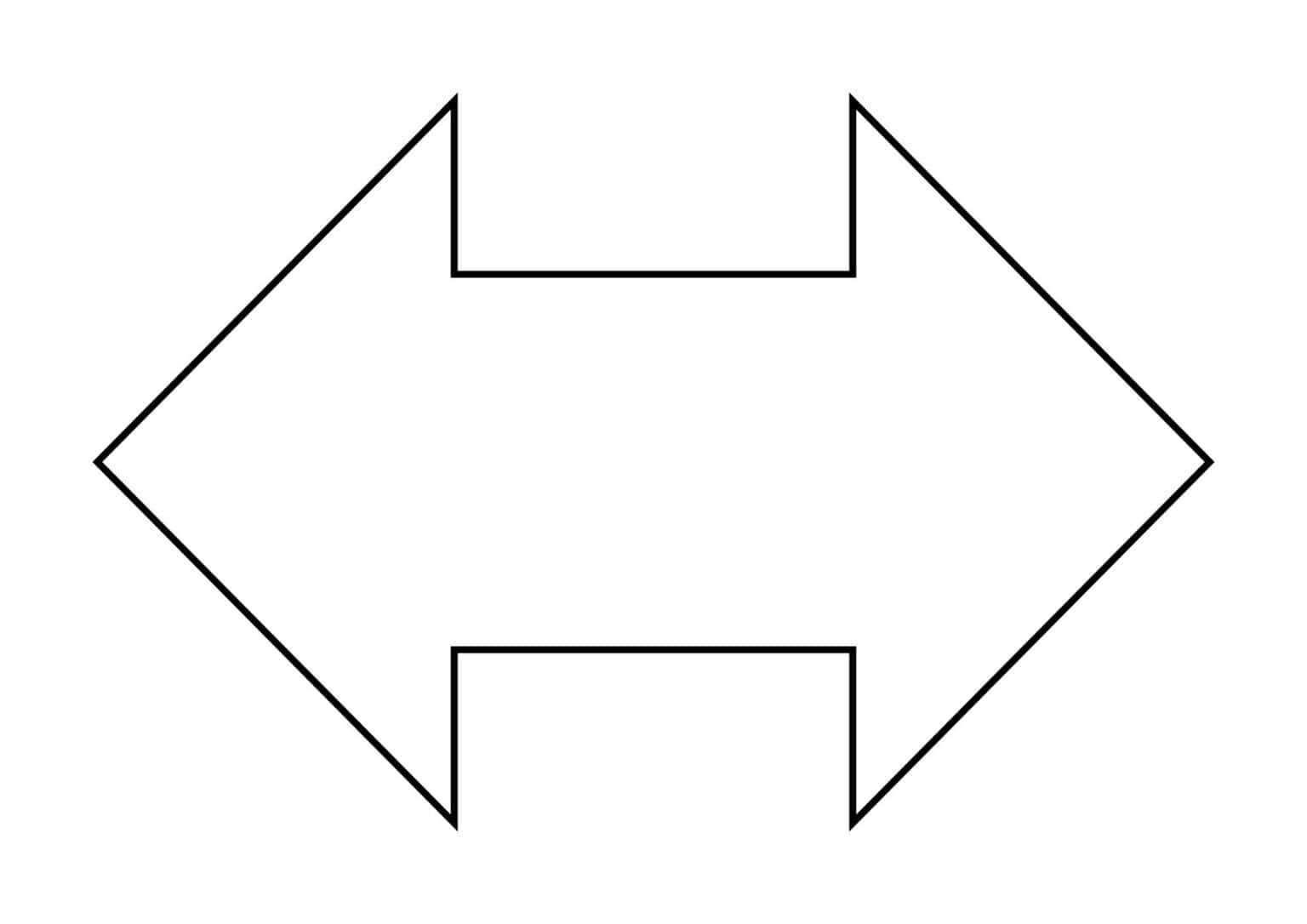 Free Printable Arrow Signs (20 Templates) | The Pink Craft Box