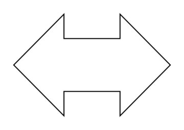 Free Printable Arrow Signs (20 Templates) | The Pink Craft Box