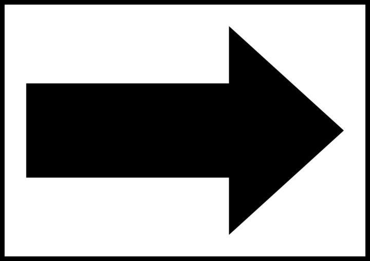 Free Printable Arrow Signs (20 Templates) | The Pink Craft Box