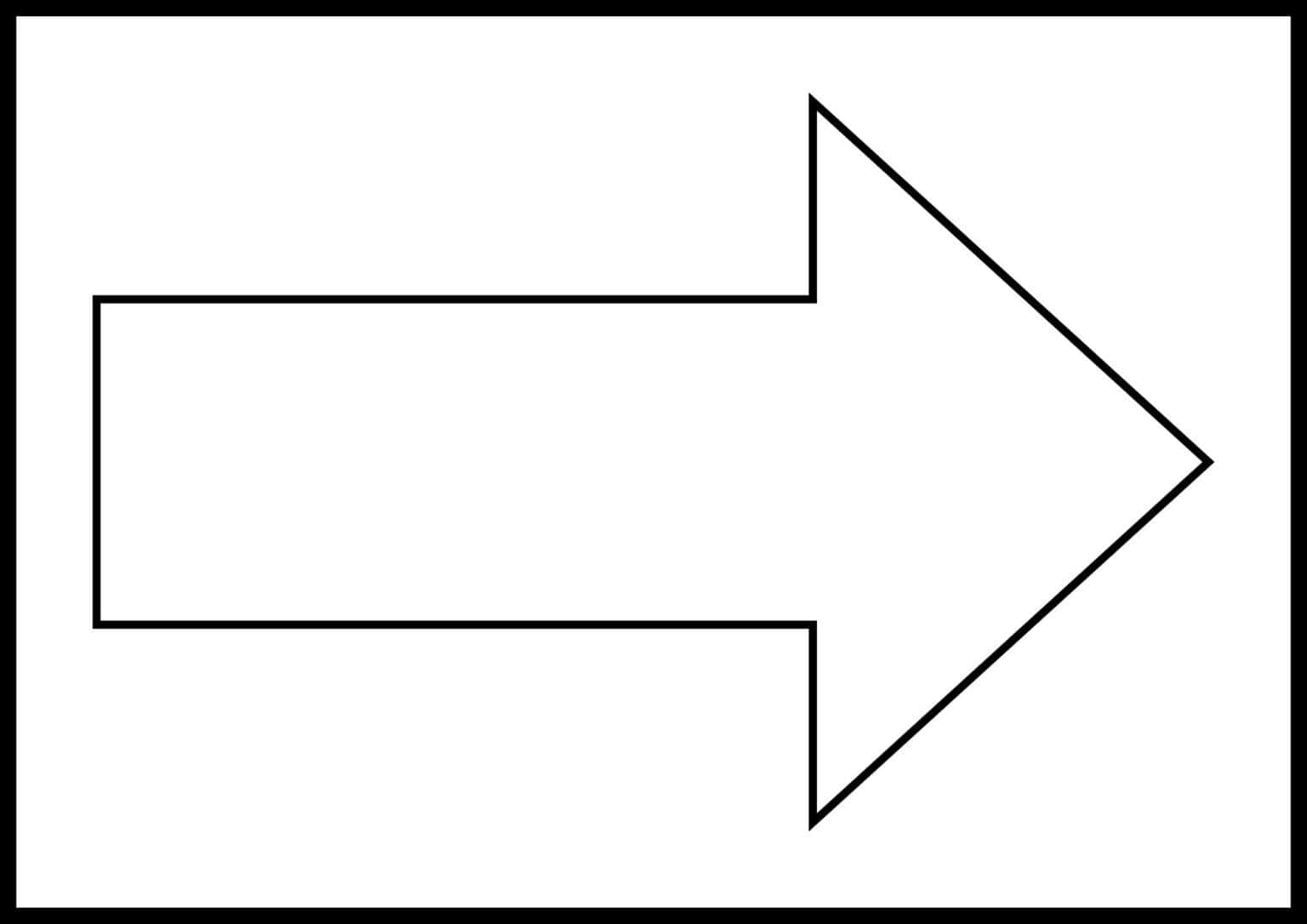 Free Printable Arrow Signs (20 Templates) | The Pink Craft Box