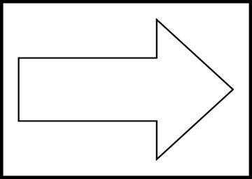 Free Printable Arrow Signs (20 Templates) | The Pink Craft Box