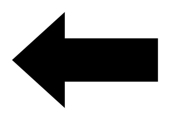 Free Printable Arrow Signs (20 Templates) | The Pink Craft Box