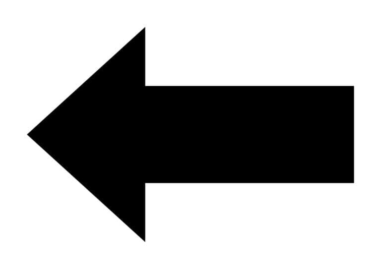 Free Printable Arrow Signs (20 Templates) | The Pink Craft Box