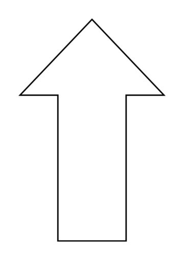 Free Printable Arrow Signs (20 Templates) | The Pink Craft Box
