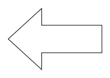 Free Printable Arrow Signs (20 Templates) | The Pink Craft Box