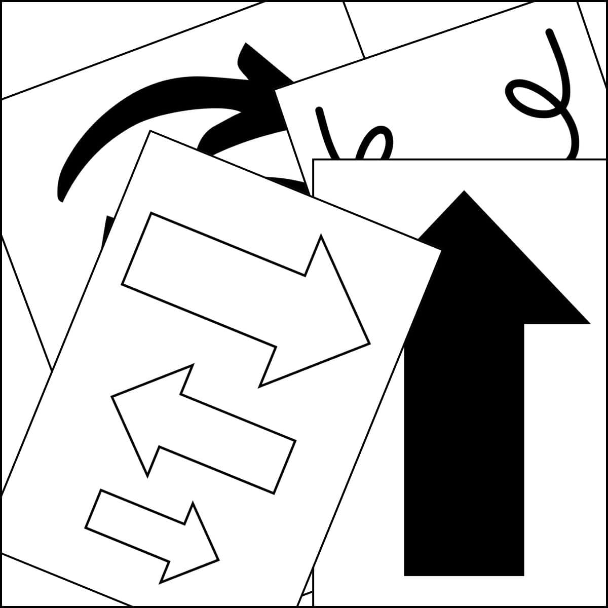 Free Printable Arrow Signs (20 Templates) | The Pink Craft Box