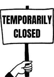 Temporarily Closed Sign Printable (30 Free Templates) | The Pink Craft Box