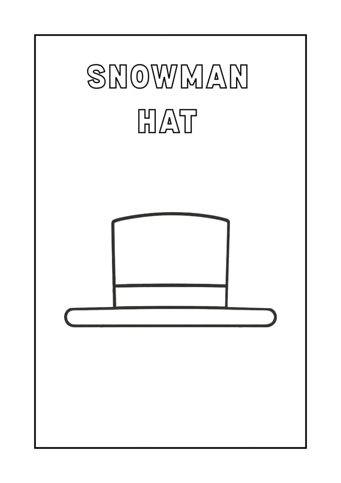 Christmas Hat Printable Templates and Tags (3 Free Sets) | The Pink ...