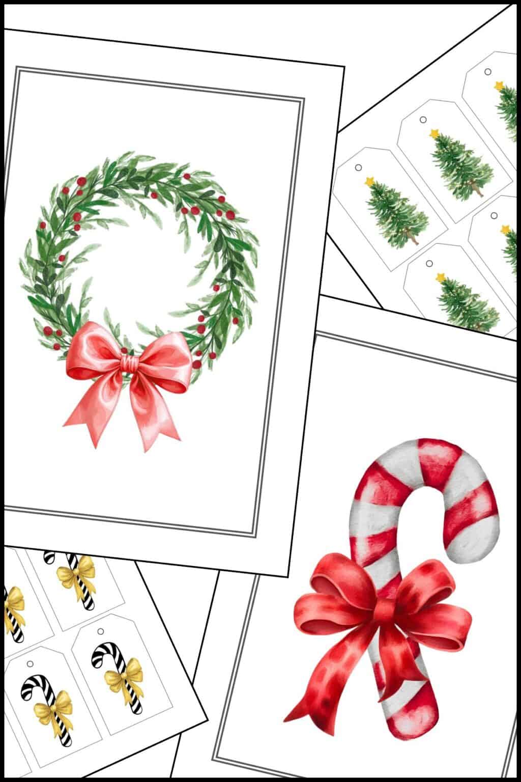 Printable Christmas Signs (35 Free Festive Templates) | The Pink Craft Box