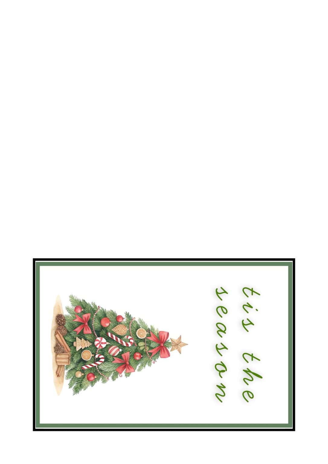 Printable Merry Christmas Sign (5 Free Holiday Designs) | The Pink ...