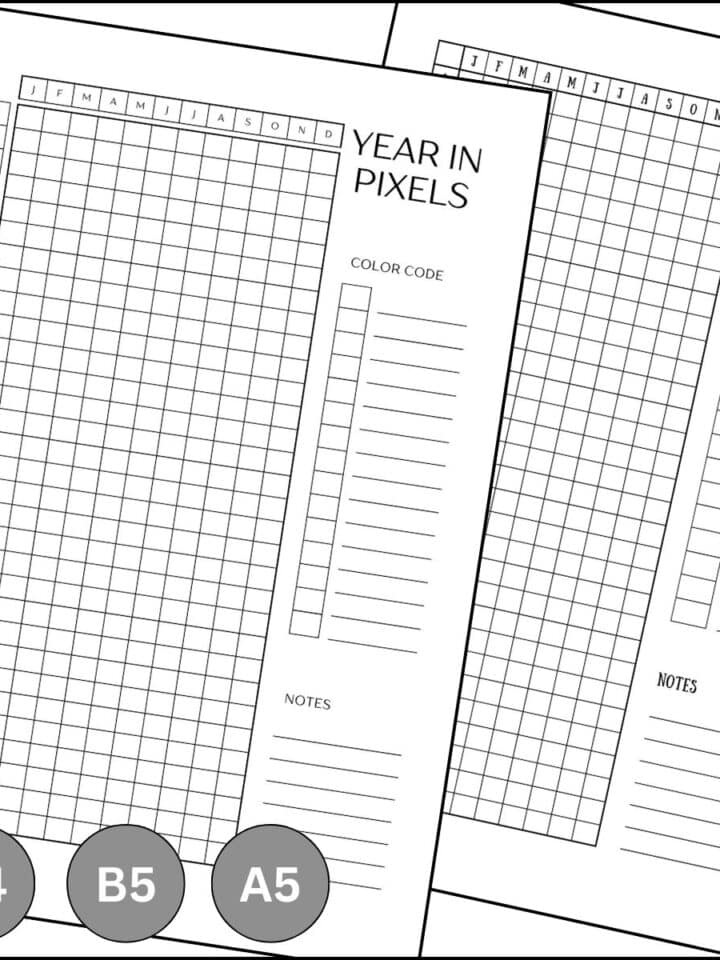 Printable Daily Calendar with Time Slots (4 Free Designs) | The Pink ...